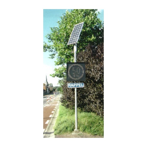 Panneau a Led / 230 Vac / Solaire Disque - Hofman Signalisation